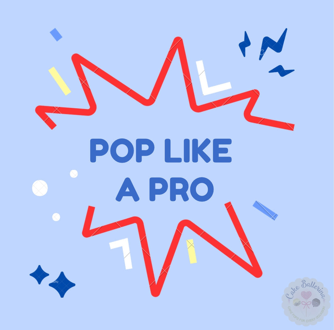 Pop Like a Pro Cake Pop Decorating 7/29 exclusive at Cake Ballerina