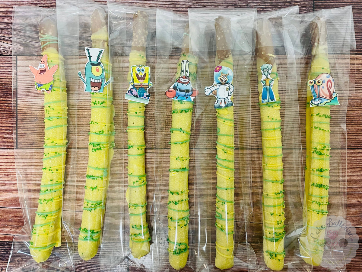 Spongebob Pretzel Rods exclusive at Cake Ballerina