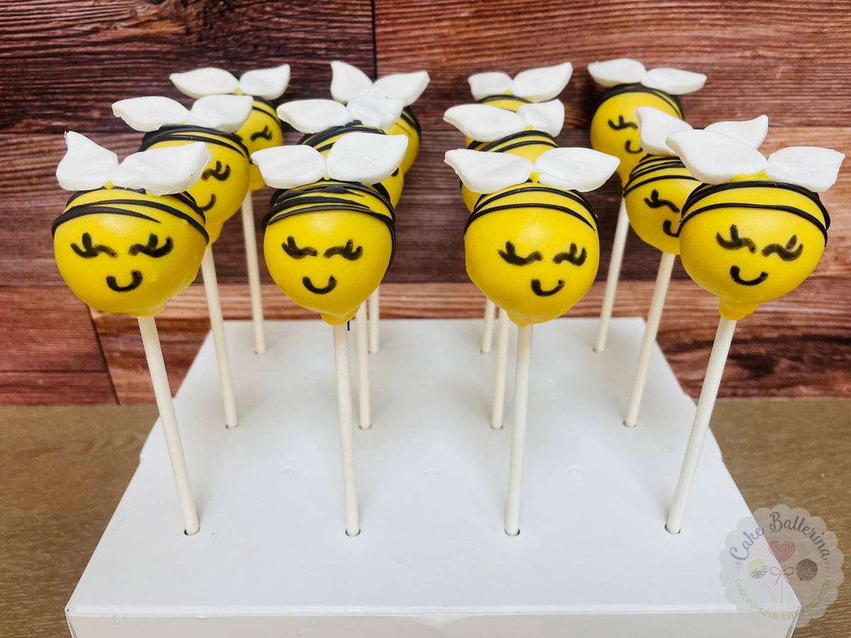 Bumble Bee Cake Pops exclusive at Cake Ballerina
