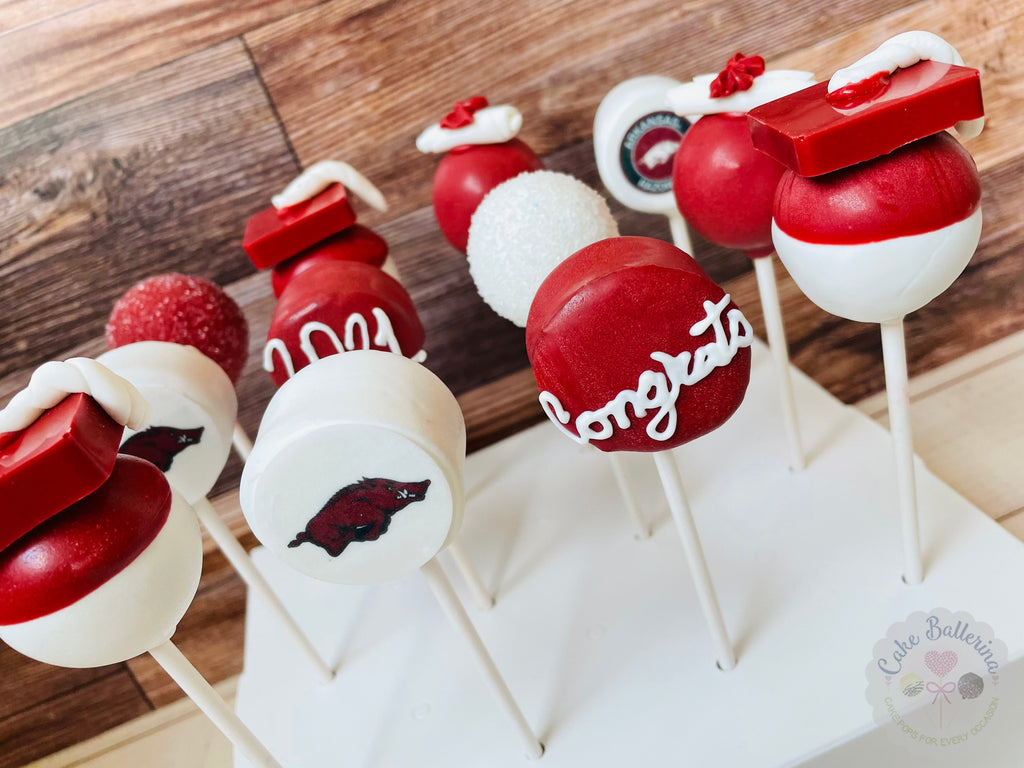 Graduation Cake Pops exclusive at Cake Ballerina