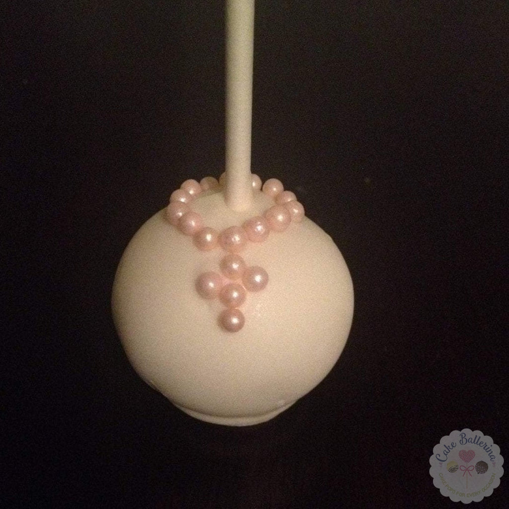 Cross, Baptism Cake Pops exclusive at Cake Ballerina